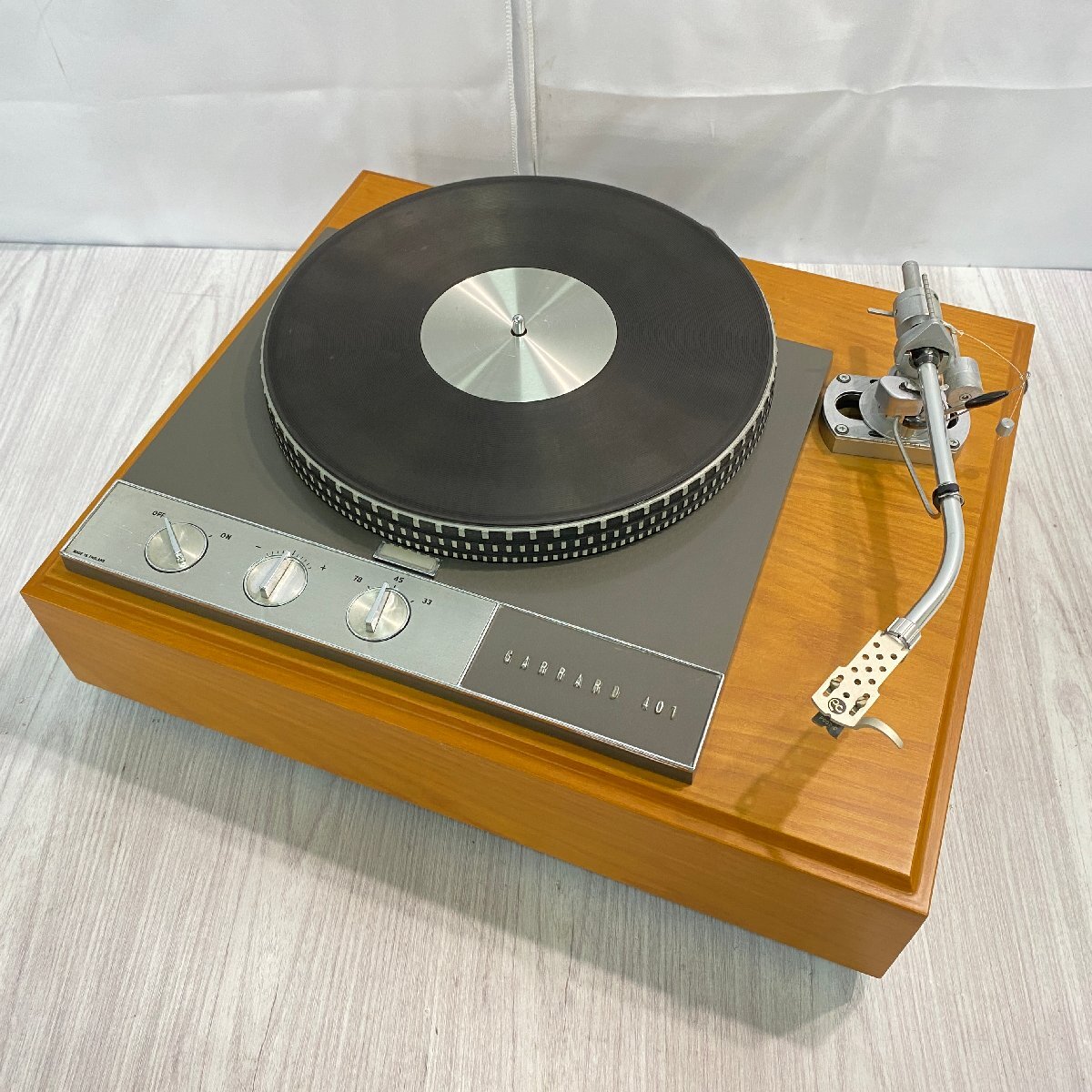 Yahoo!オークション - 2426 中古品 GARRARD ガラード 401 ターンテー...