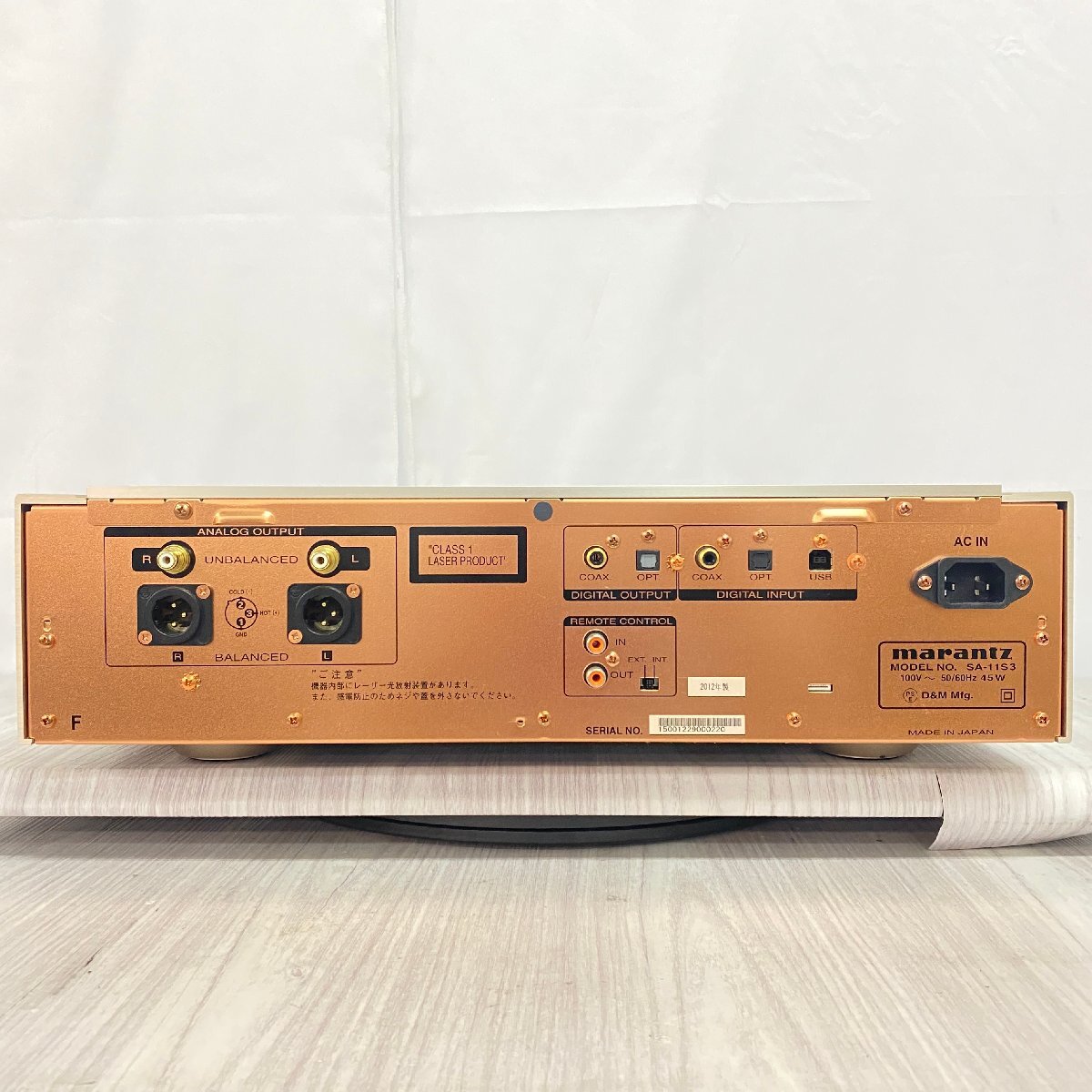 Yahoo!オークション - 2728 良品 marantz マランツ SA-11S3 SACDデッ...