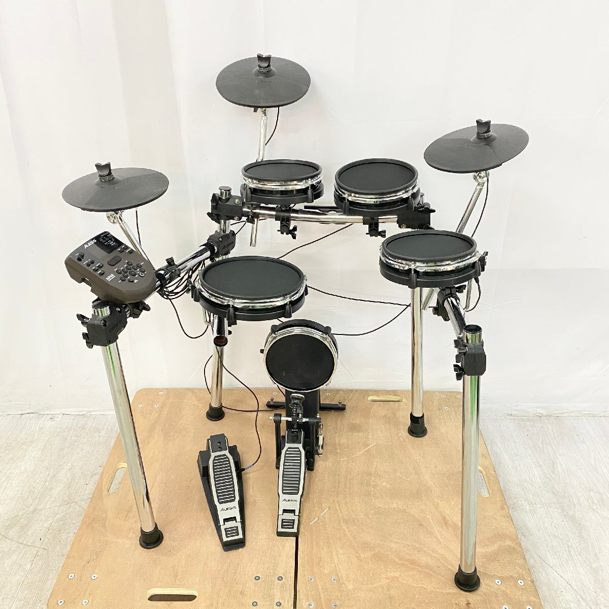 Yahoo!オークション - 2938 中古品 ALESIS アレシス 電子ドラムセット...