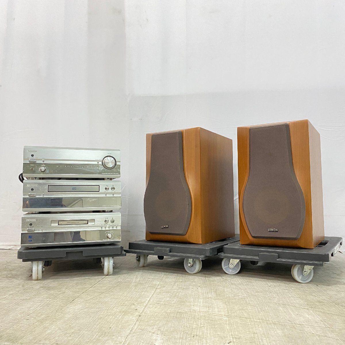 Yahoo!オークション - 2955 中古品 DENON デノン システムコンポ PMA-...