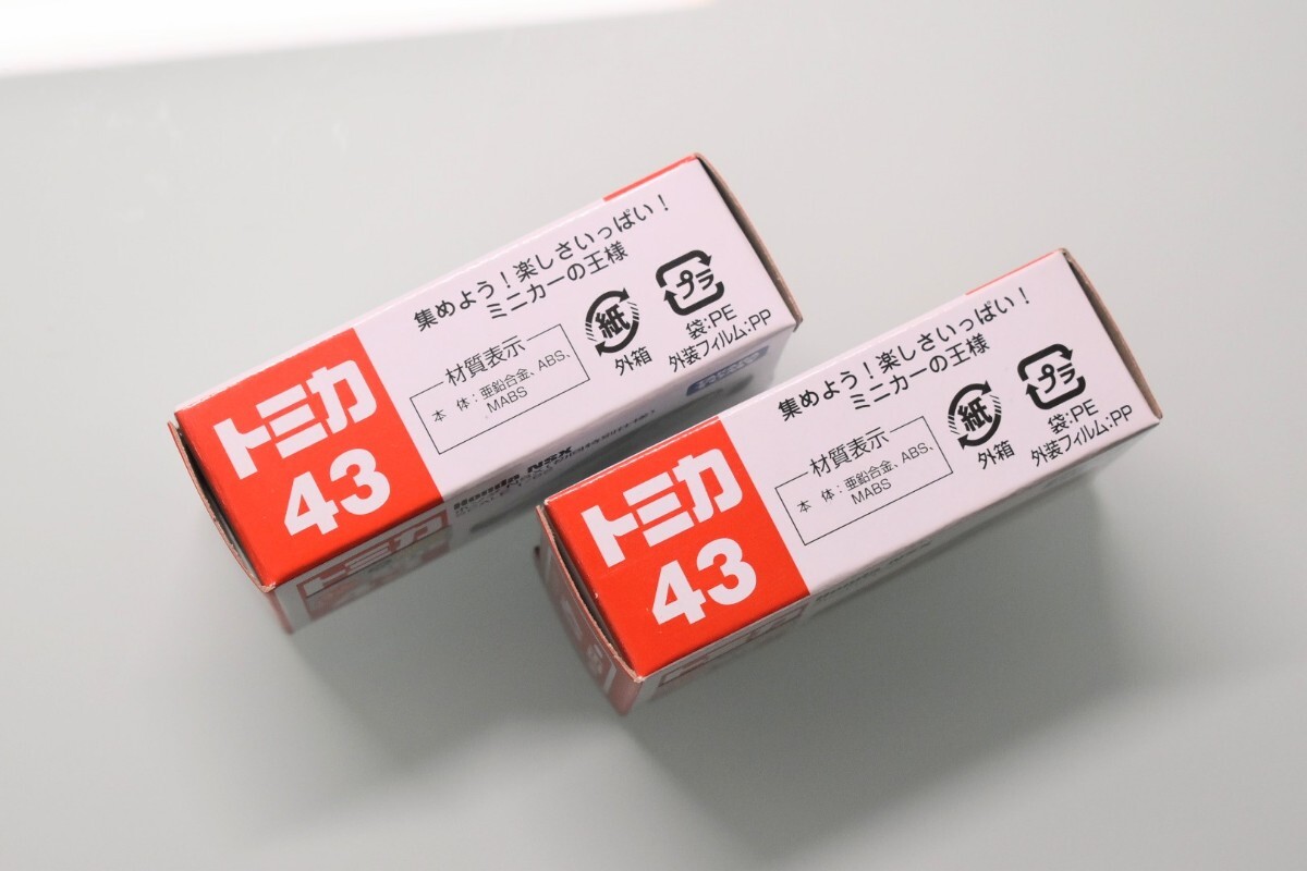 Yahoo!オークション - トミカ No.43 ホンダ NSX 2台セット 初回特別仕...