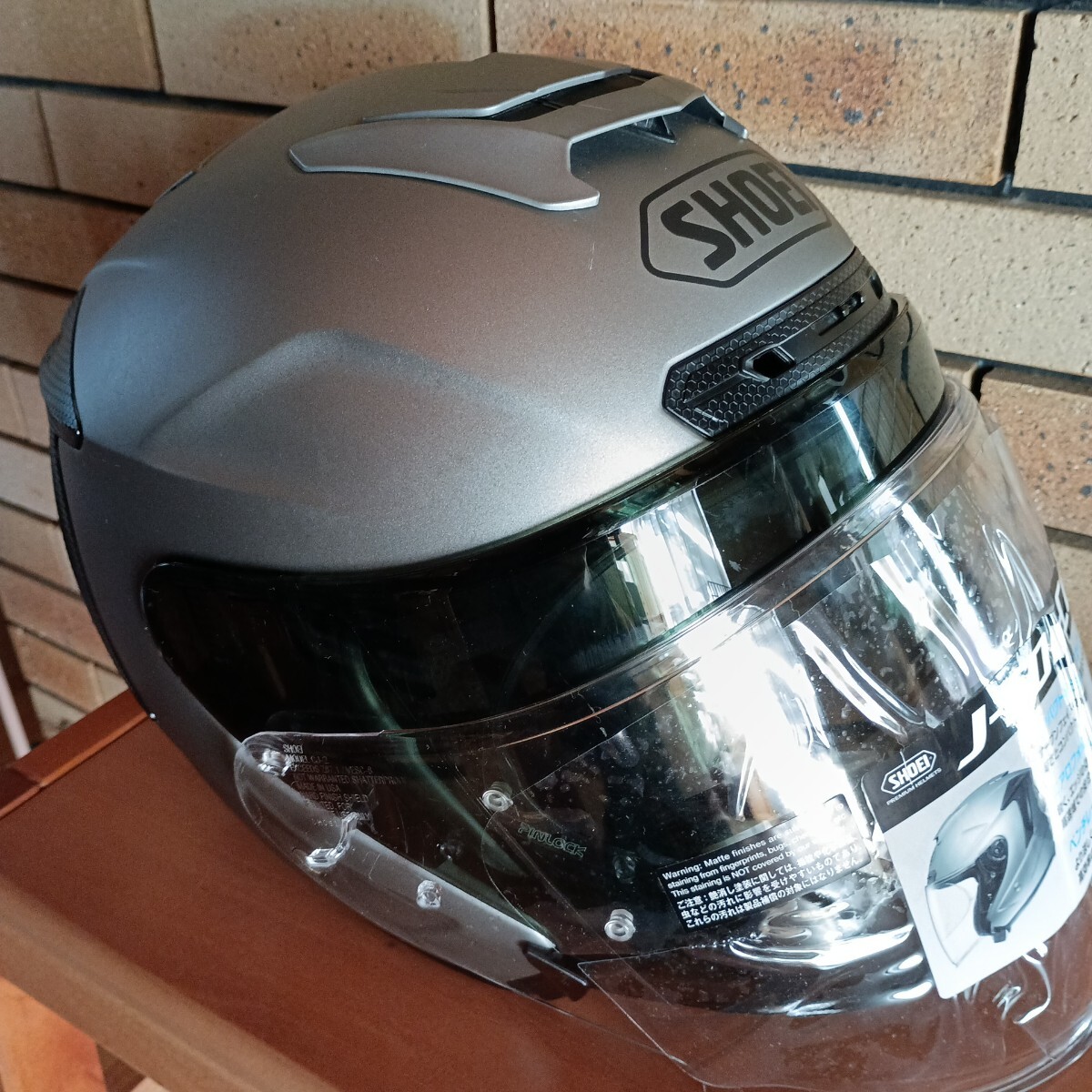 Yahoo!オークション - SHOEI J-FORCE 4 マットディープグレー Lサイズ