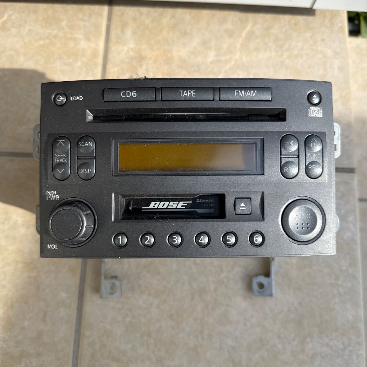 Z33 BOSE フェアレディZ オーディオ カセットデッキ PP-2525L 日産 MD CD(日産用)｜売買されたオークション情報、yahooの商品情報をアーカイブ公開 - オークファン ...