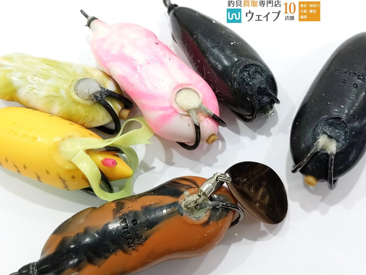 日本代購代標第一品牌【樂淘letao】－ウィップラッシュファクトリー LDマグナム XOR LDムルヨン FOR 等 フロッグ 雷魚 計20個中古