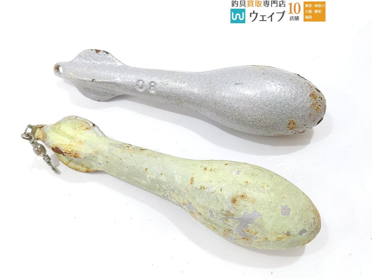 日本代購代標第一品牌【樂淘letao】－フジワラ ワンダー1 80号 60号 総重量約4.9kg 計18点 おもり オモリ 錘