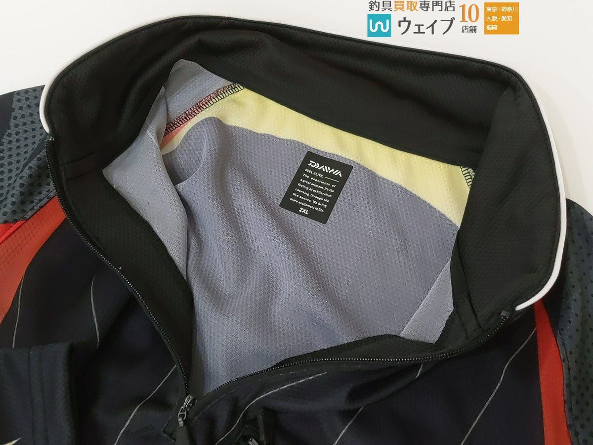 日本代購代標第一品牌【樂淘letao】－ダイワ スペシャル アイスドライ ジップアップ長袖メッシュシャツ 2XLサイズ 美品