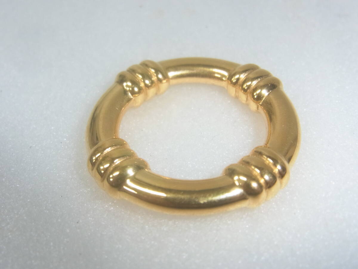 Yahoo!オークション - 8292 HERMES エルメス スカーフリング 30mm