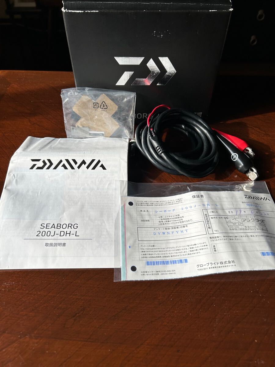 Yahoo!オークション - ダイワ SEABORG 200J-DH-L リール DAIWA フィッ...