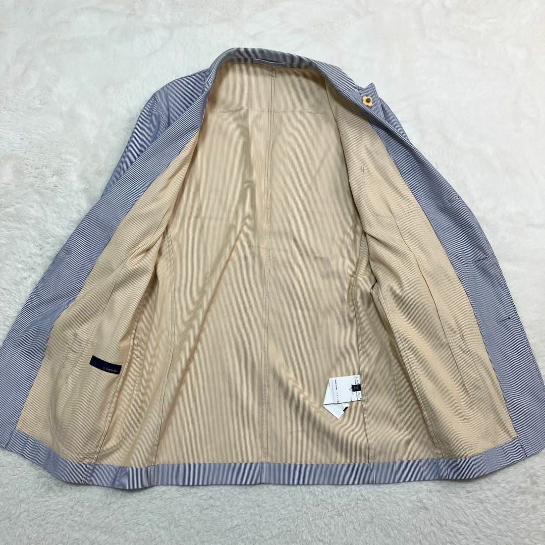 Yahoo!オークション - 極美品 LARDINI 春夏 テーラード ジャケット ス...