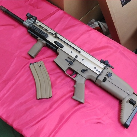 現状品 We-Tech SCAR-L TAN ガスブローバック(ガスガン)｜売買されたオークション情報、yahooの商品情報をアーカイブ公開 - オークファン（aucfan.com）