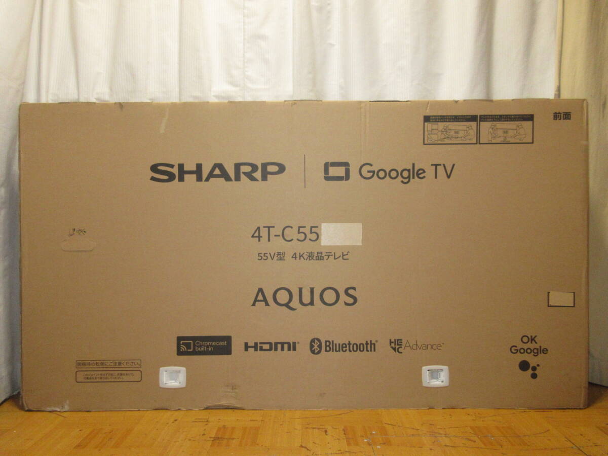 Yahoo!オークション - シャープ AQUOS XLED 4T-C55EP1 [55吋] 24年製 ...