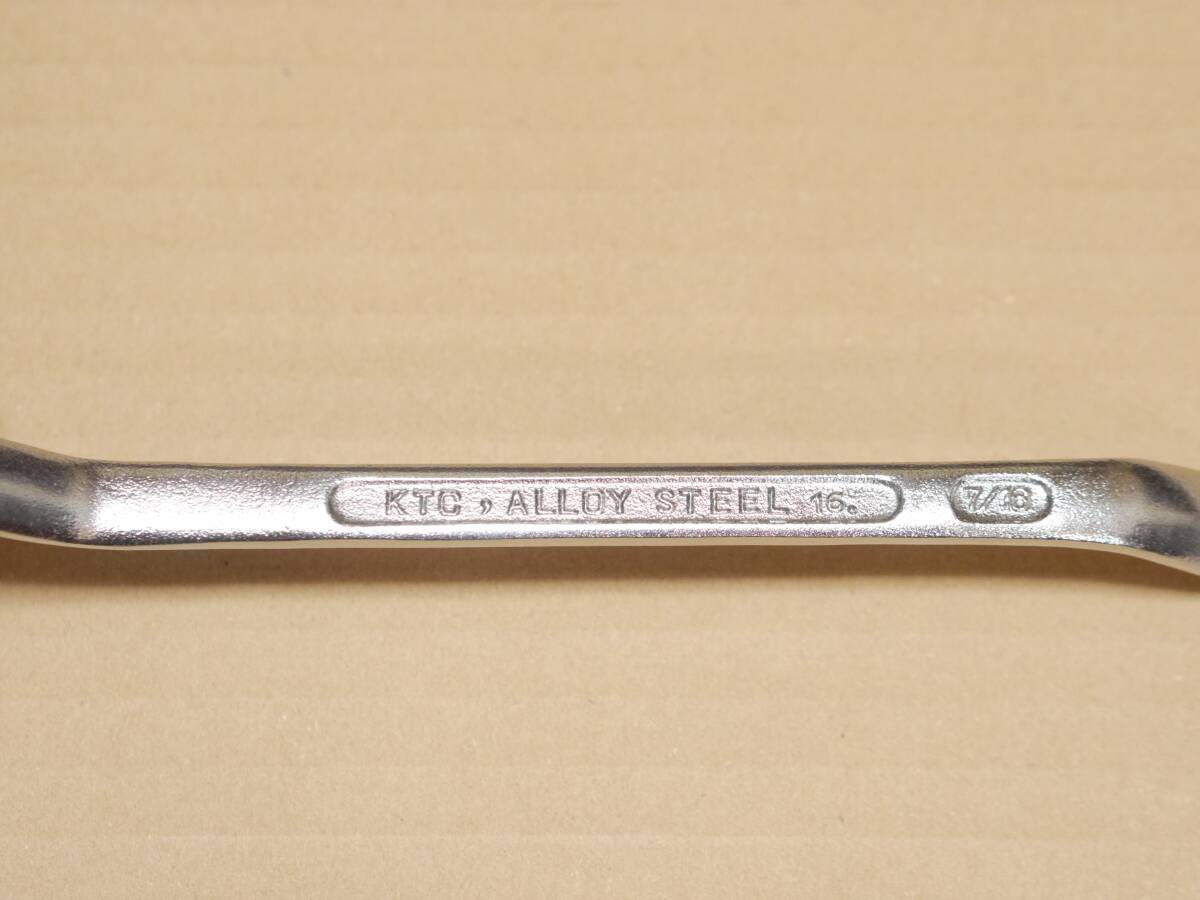 Yahoo!オークション - KTC 7/16 3/8 inch メガネ レンチ 検) M538X716 ...