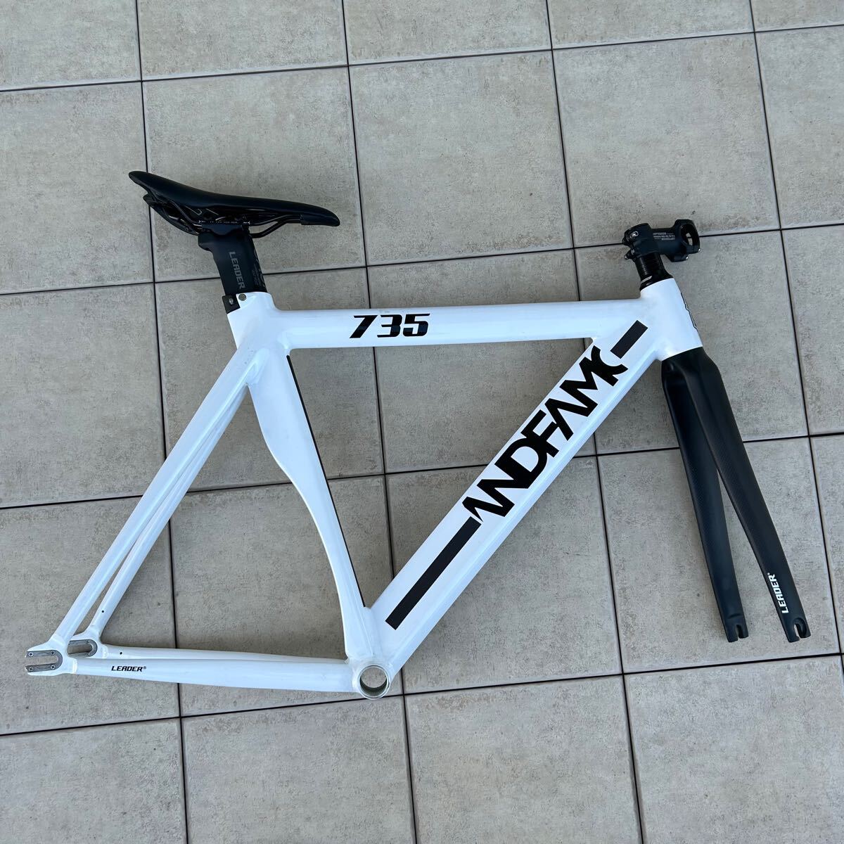 Yahoo!オークション - LEADER BIKE 735TR / フレームセット リーダー ...