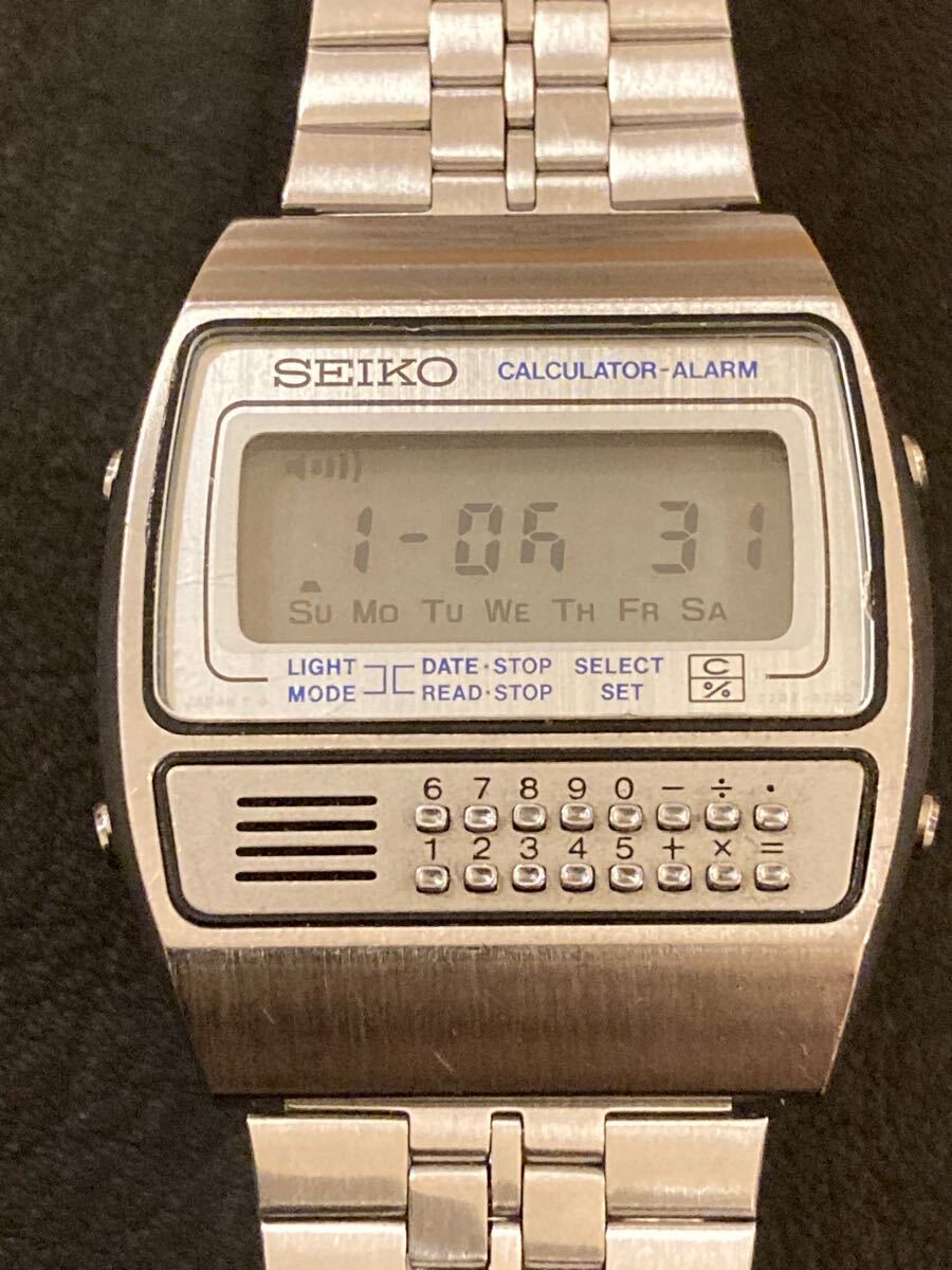Yahoo!オークション - SEIKO セイコー カリキュレーター アラーム C359...