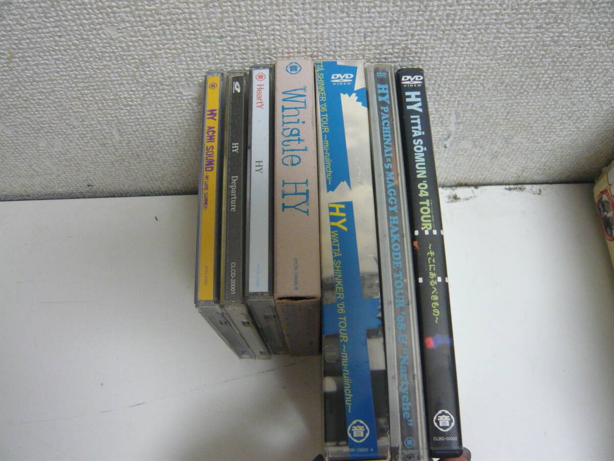 Yahoo!オークション - HY CD.DVD 7本 まとめ売り(Whistle/Departure/H...