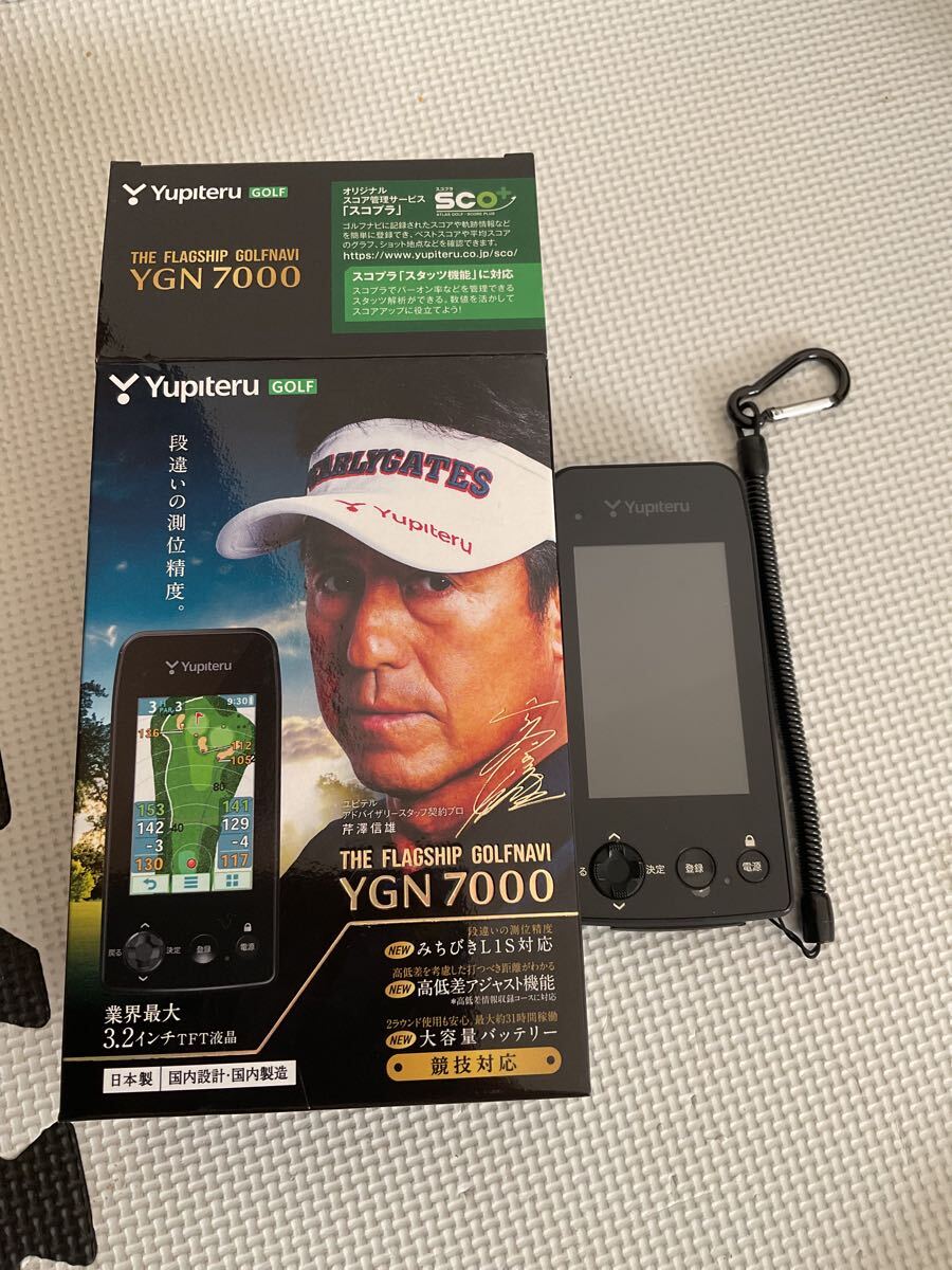 Yahoo!オークション - ユピテル YGN7000 ゴルフナビ 高低差アジャスト...