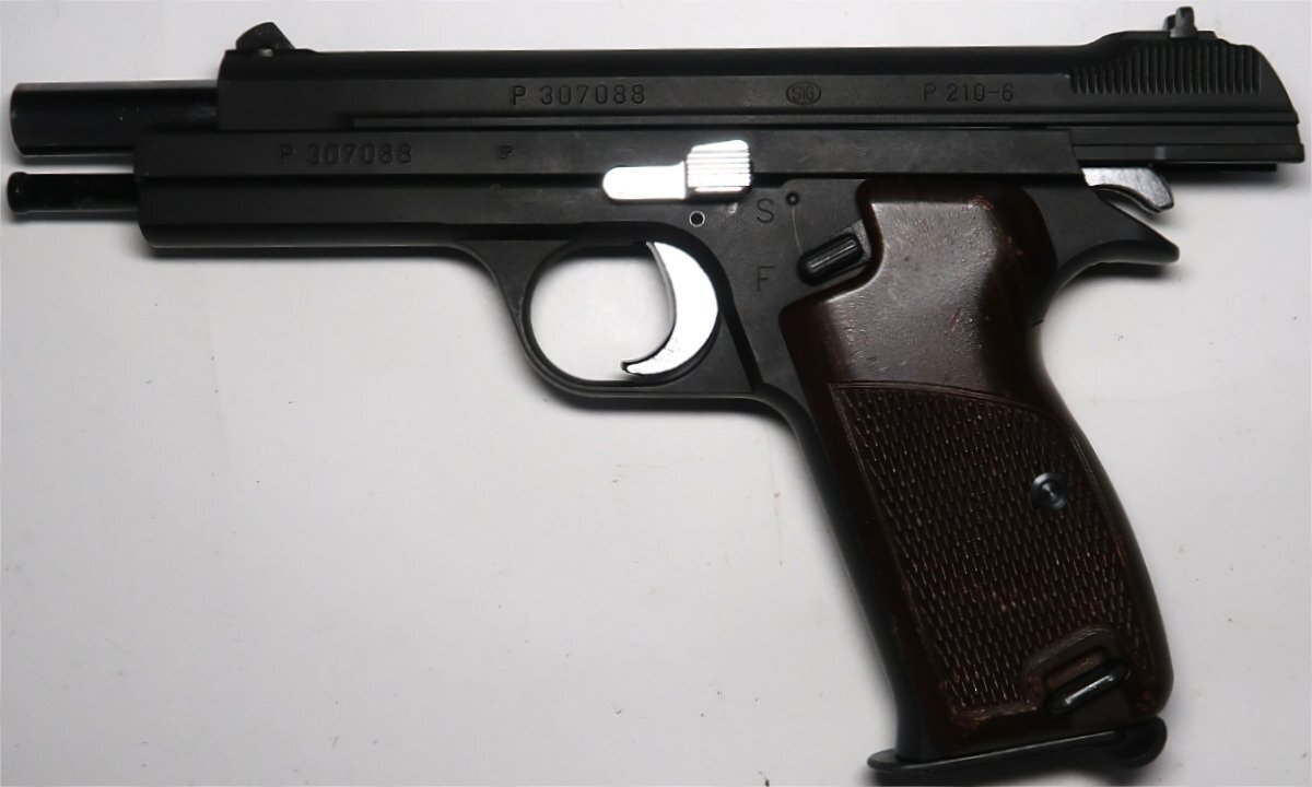 Yahoo!オークション - マルシン SIG P210-6 中古