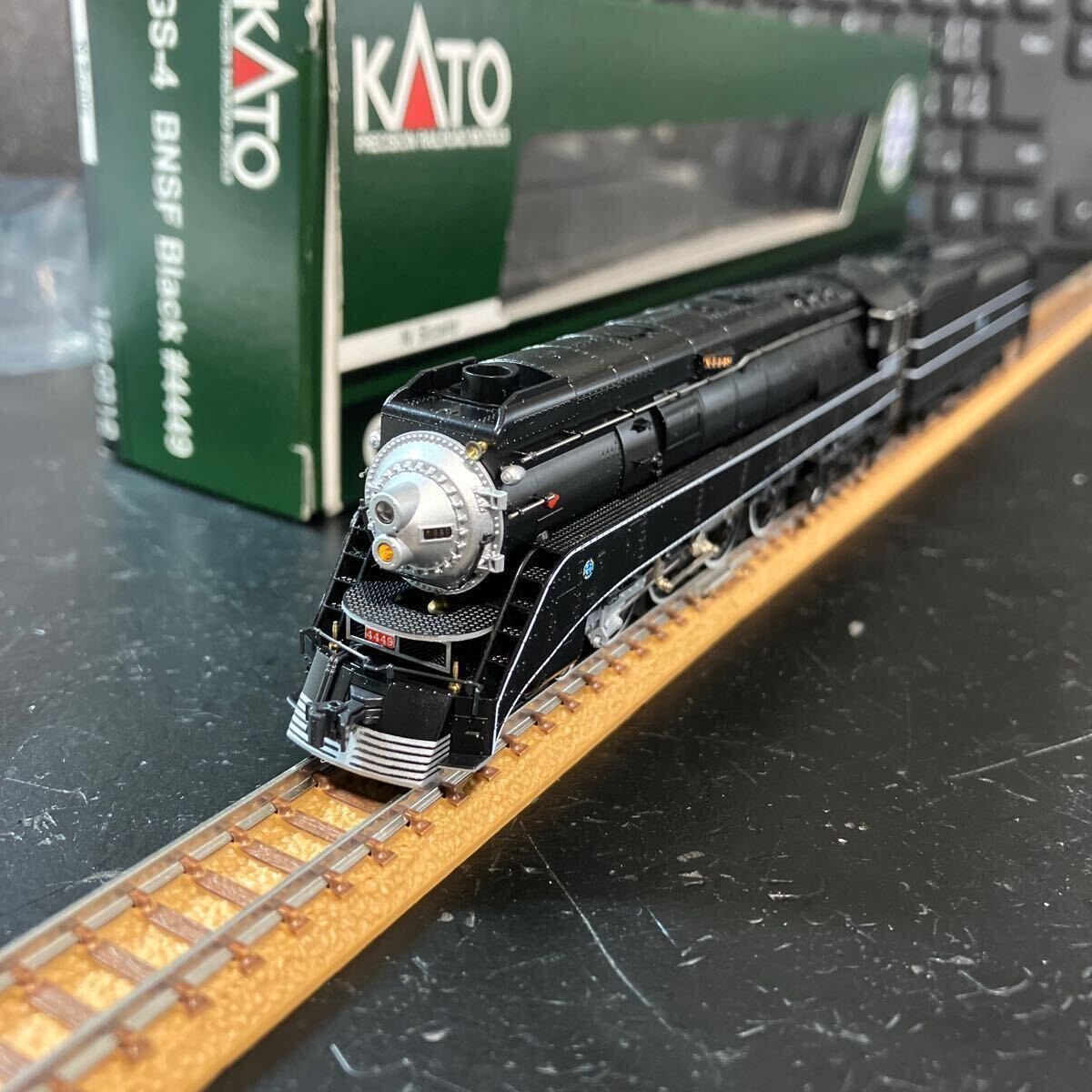 Yahoo!オークション - ホビセンカトー 126-0312 GS-4 BNSF Black #4449