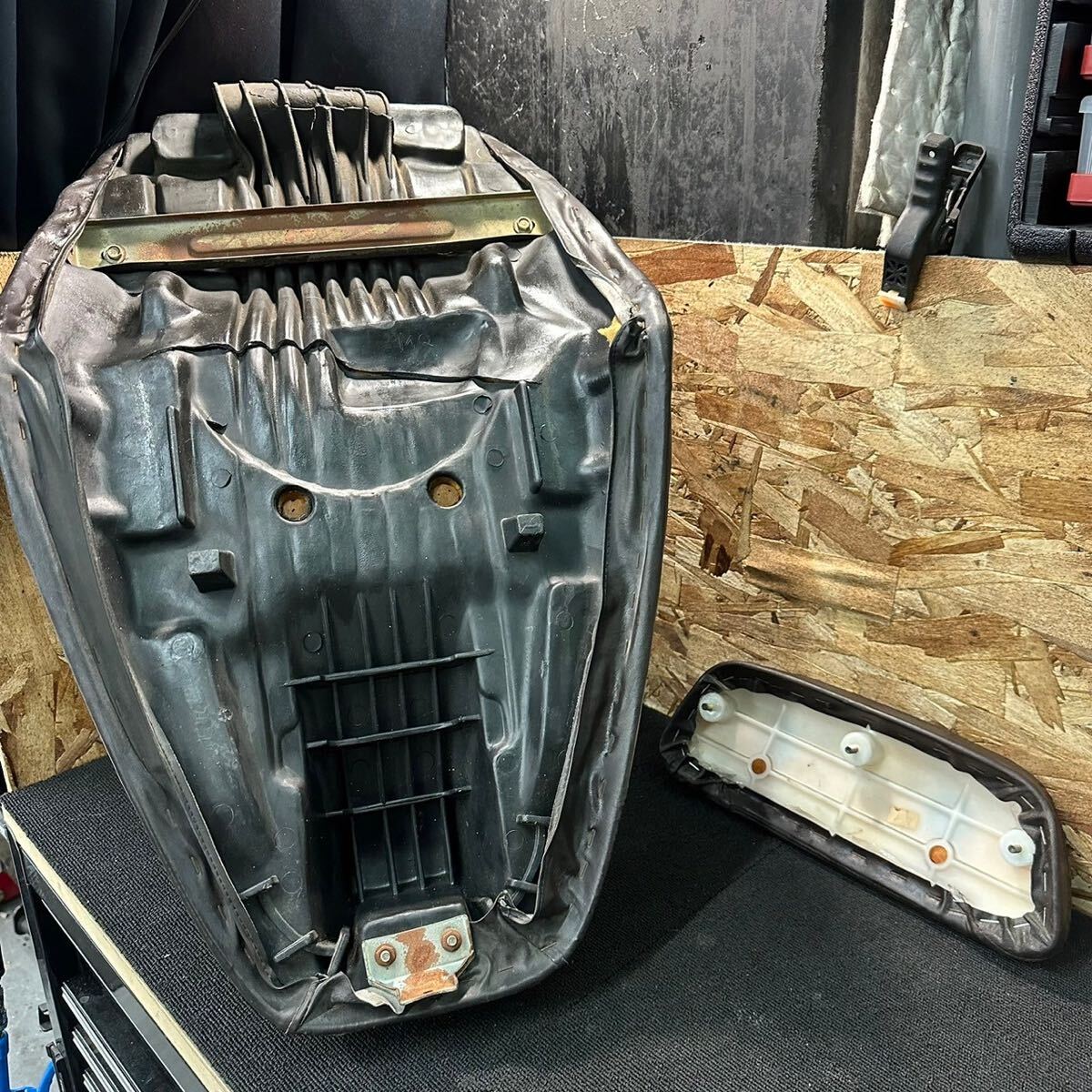 Yahoo!オークション - A39 MF02 フュージョン ホンダ シート バックレ...