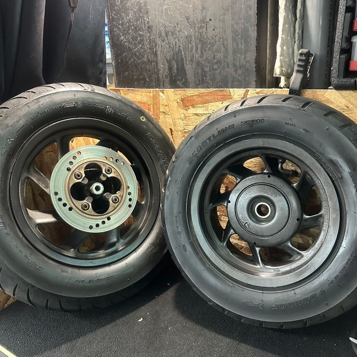 Yahoo!オークション - 動画付A45 MF02 フュージョン ホンダ 純正 フロ...