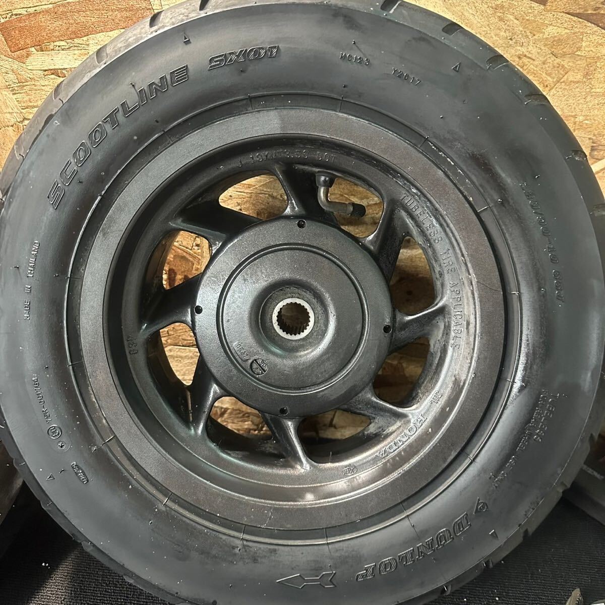 Yahoo!オークション - 動画付A45 MF02 フュージョン ホンダ 純正 フロ...