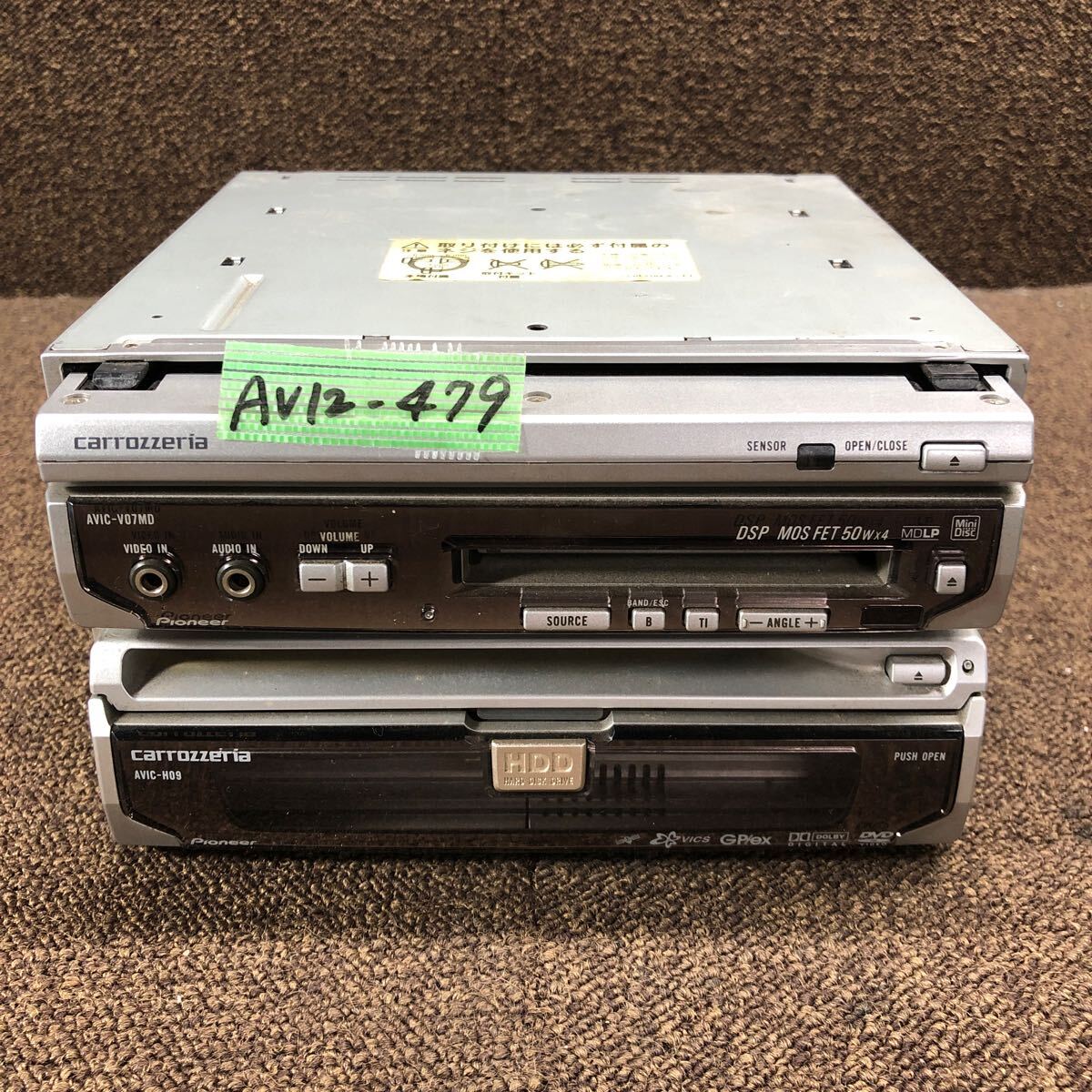 Yahoo!オークション - AV12-479 激安 カーナビ インダッシュ Carrozzer...