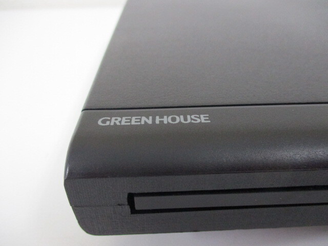 Yahoo!オークション - GREEN HOUSE グリーンハウス DVDプレーヤー GH-D...