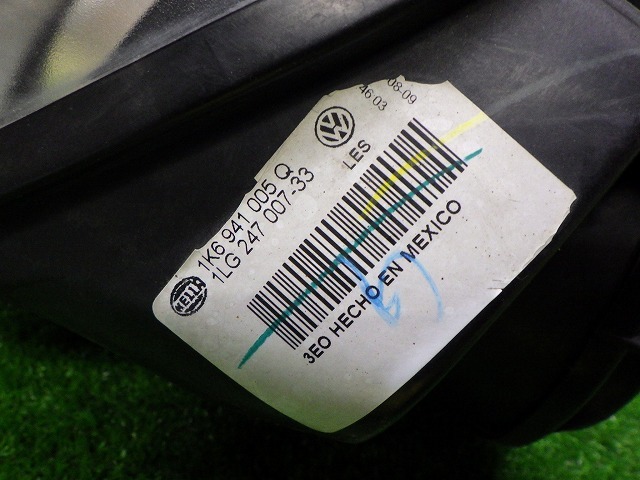 Yahoo!オークション - コーティング 綺麗 VW 1K ゴルフ5 ヘッドライト...