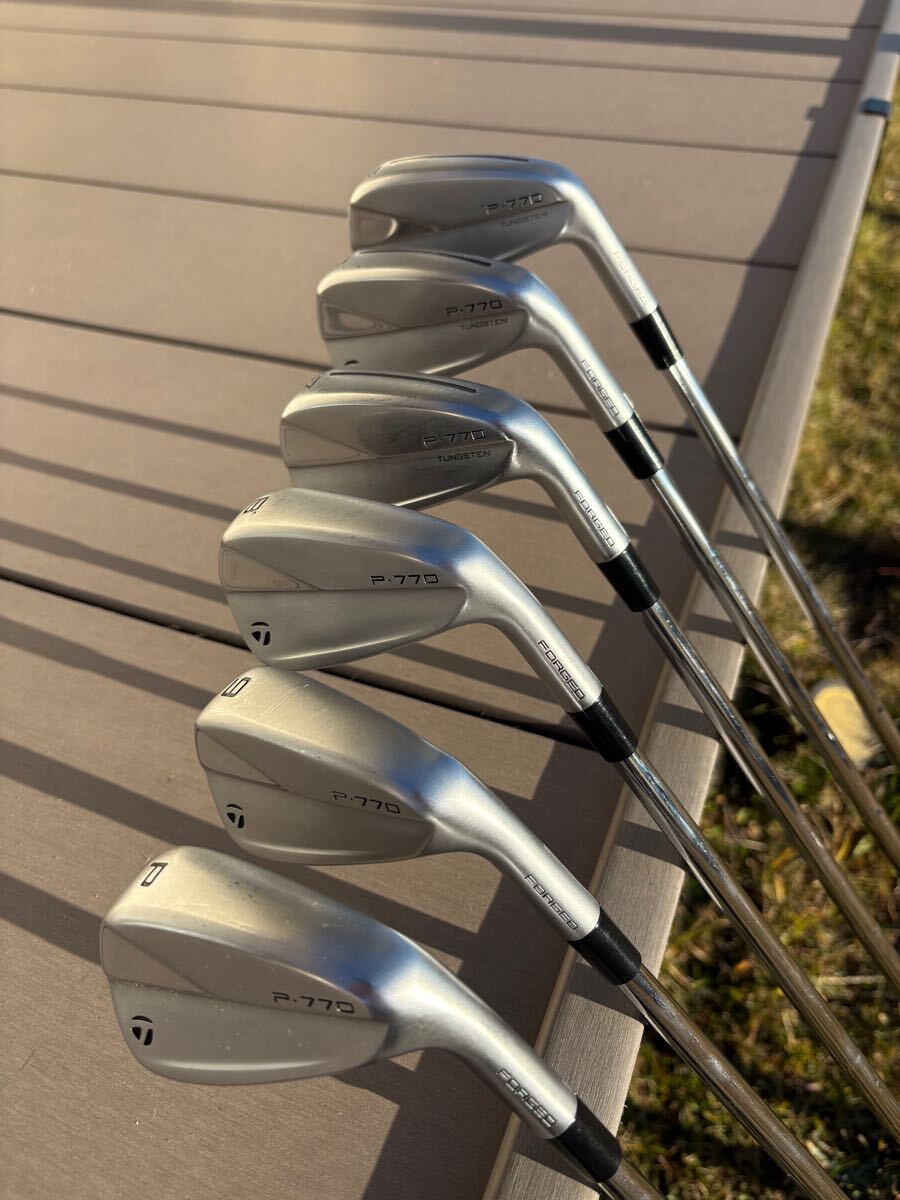 Yahoo!オークション - p770 2023 アイアン テーラーメイド #5〜P 6本 D...
