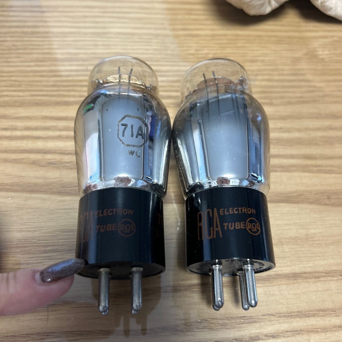 Yahoo!オークション - 真空管 RCA 71A ② ジャンク
