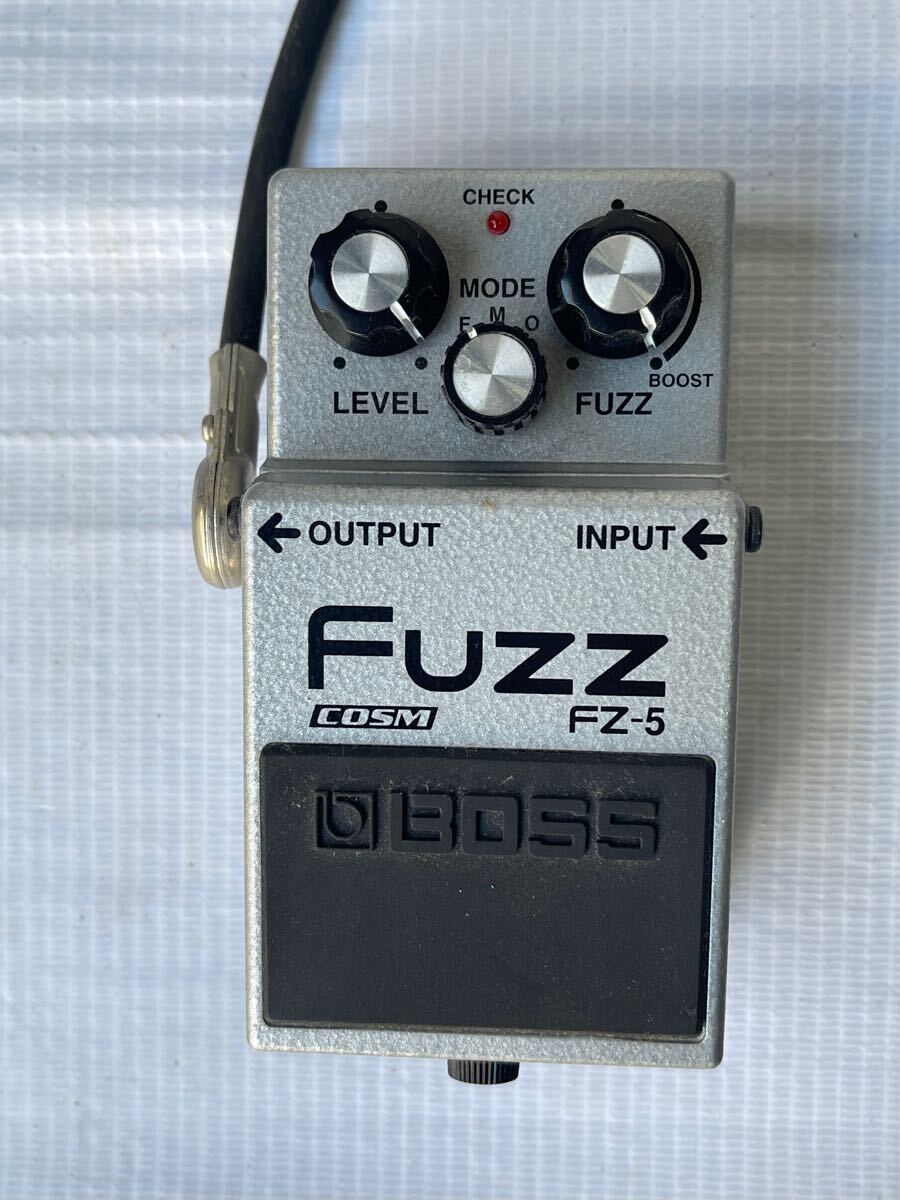 Yahoo!オークション - BOSS Fuzz ボス ファズ FZ-5 エフェクター 動作...