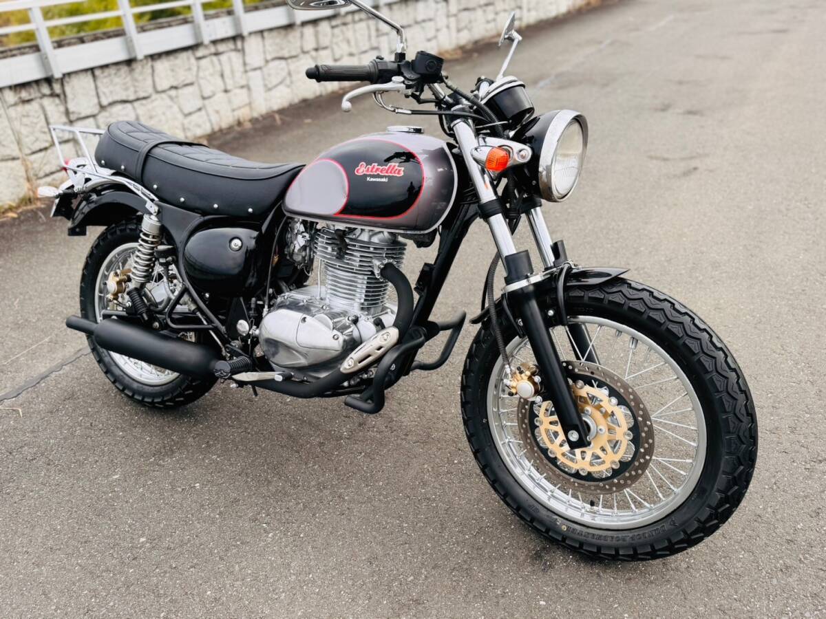 Yahoo!オークション - カワサキ エストレヤRS BJ250A 27 969km 簡易整...