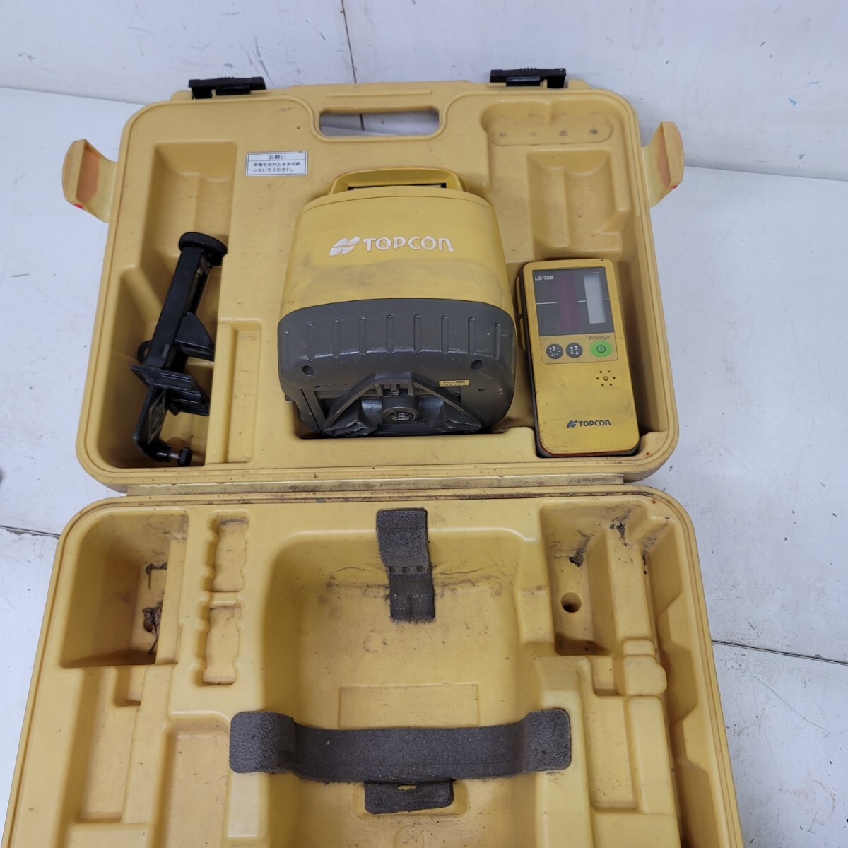 Yahoo!オークション - TOPCON トプコン ROTATINHG LASER ローテーティ...