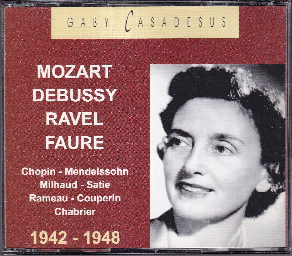 Yahoo!オークション - Dante ギャビー・カサドシュ(P) 名演集 1942～19...