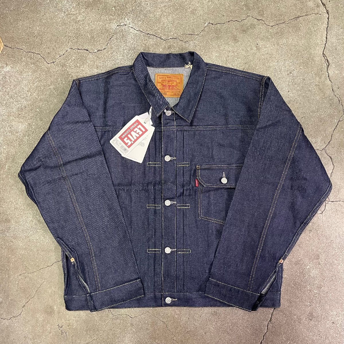 品 Levi’s 70506-0028 506XX 1st 1936モデル デニムトラッカージャケット 46 T-BACK リーバイス Gジャン(ジージャン)｜売買されたオークション情報 ...
