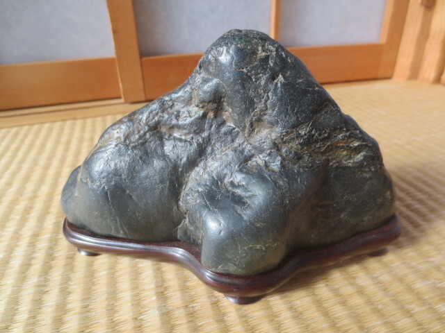 Yahoo!オークション - 【艸】 TK/050 北上川石 遠山川 ウブ石 箱付き ...