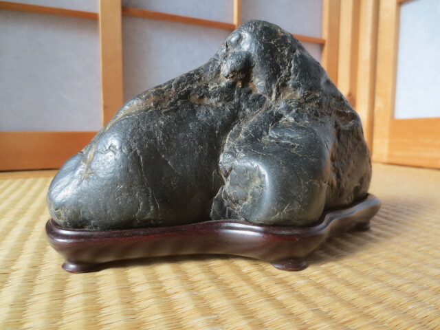 Yahoo!オークション - 【艸】 TK/050 北上川石 遠山川 ウブ石 箱付き ...