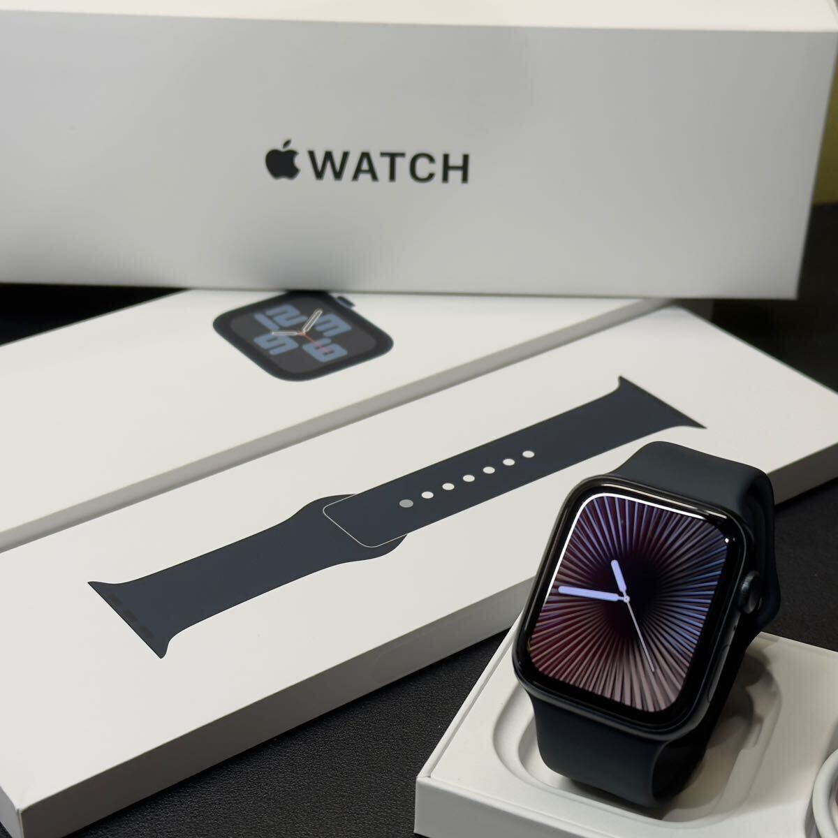 Yahoo!オークション - 即決 バッテリー100％ Apple Watch SE2 44mm ミ...