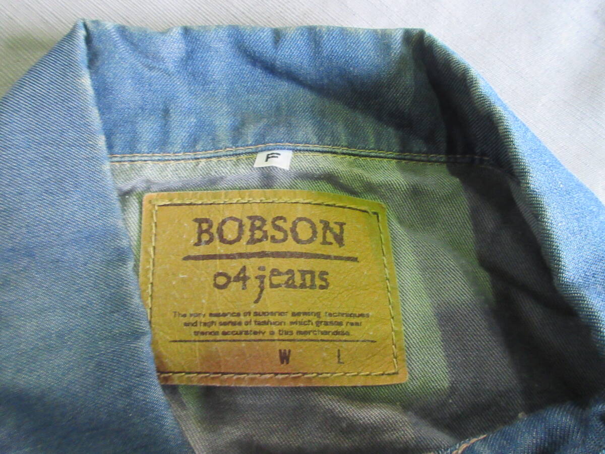 Yahoo!オークション - BOBSON ジージャン サイズF C-17