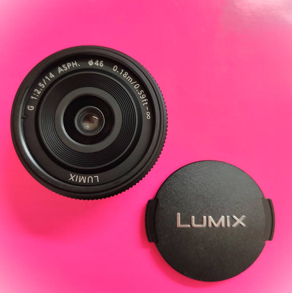 Yahoo!オークション - 【パンケーキレンズ】LUMIX G 14mm/F2.5 ASPH. H...
