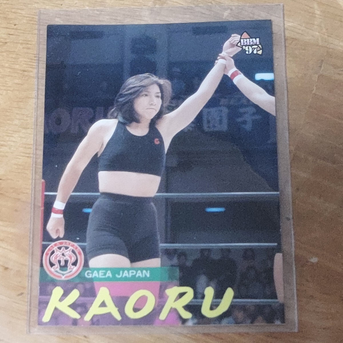 Yahoo!オークション - BBM1997 女子プロレスカード KAORU