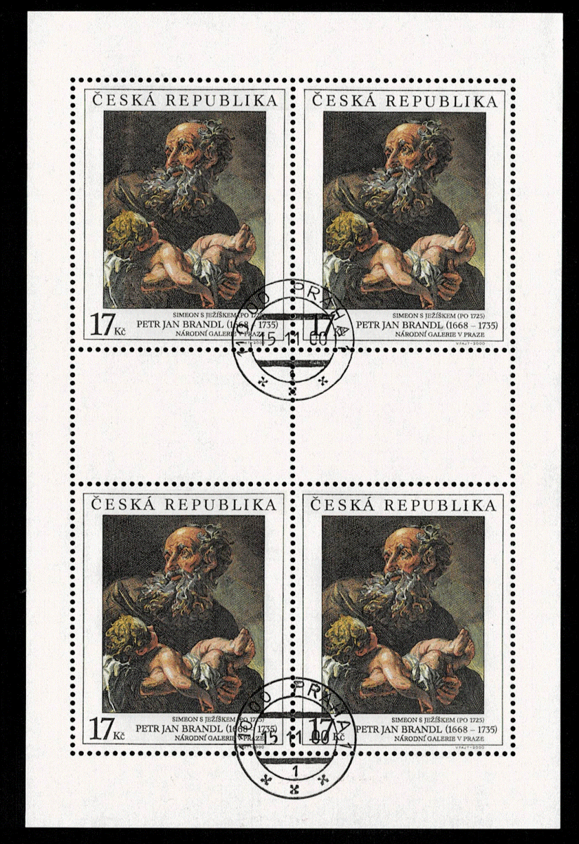 Yahoo!オークション - 《チェコ》2000年 美術 17k 4面シート