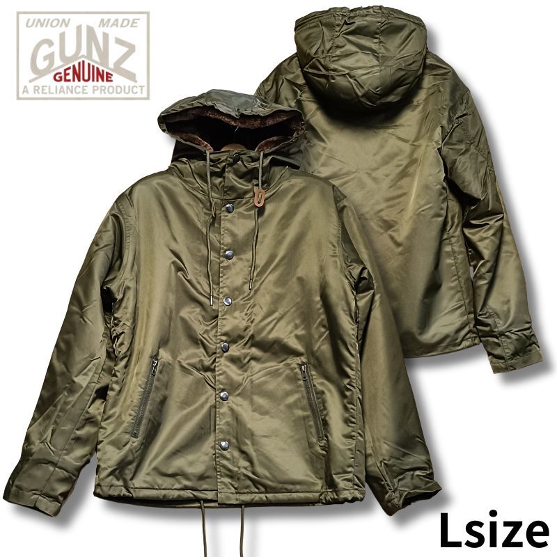 Yahoo!オークション - GUNZ ORIGINAL BOA LINING HOODED JACKET ボアラ...