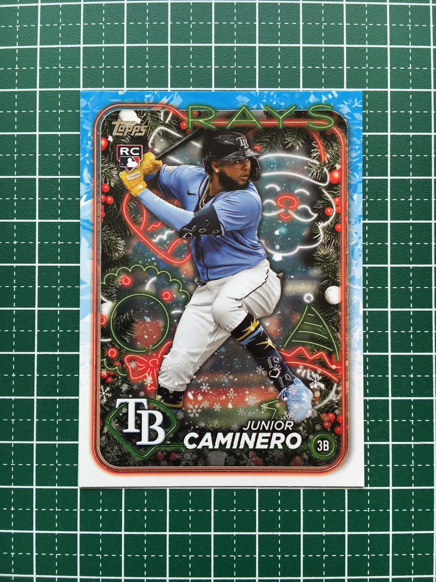 Yahoo!オークション - TOPPS MLB 2024 HOLIDAY #H25 JUNIOR CAMINERO...