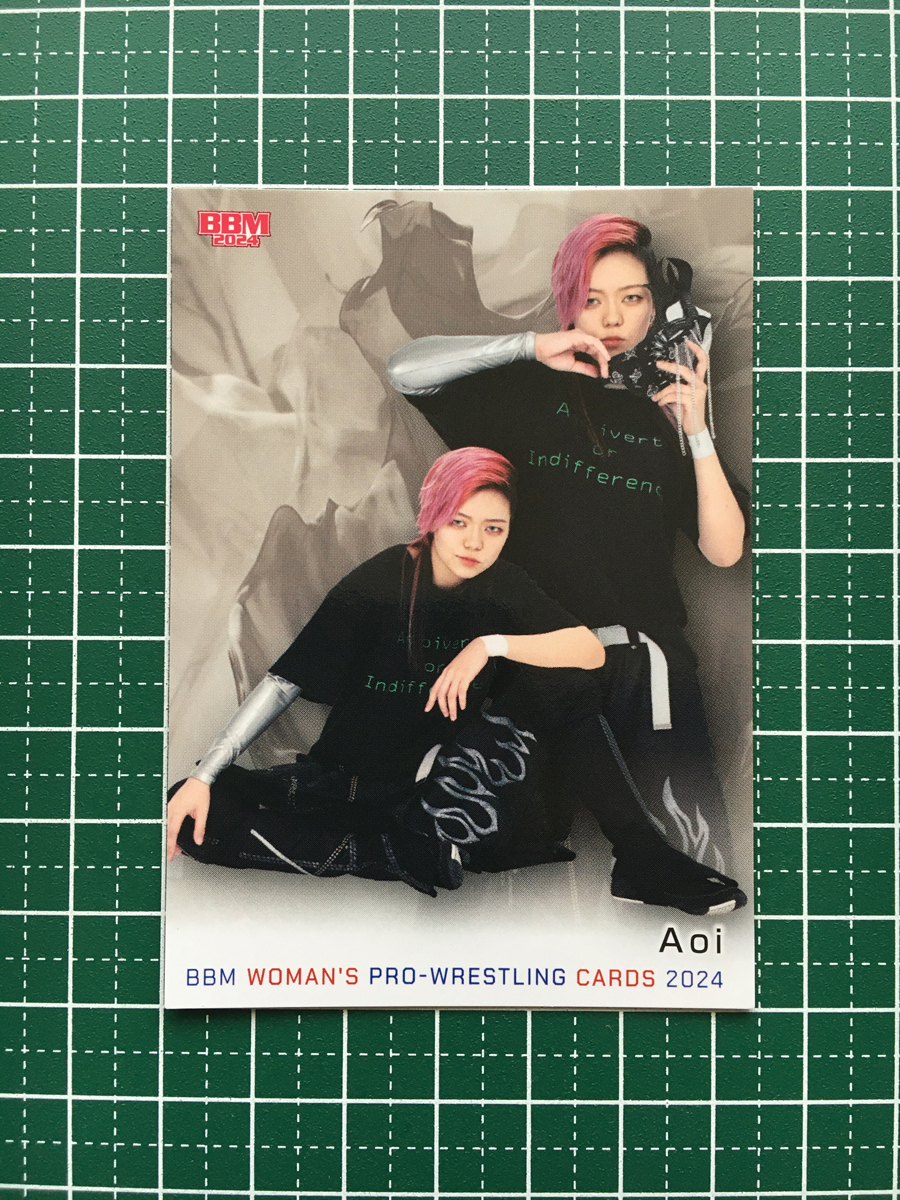 Yahoo!オークション - BBM 2024 女子プロレスカード #003 Aoi[JTO]...