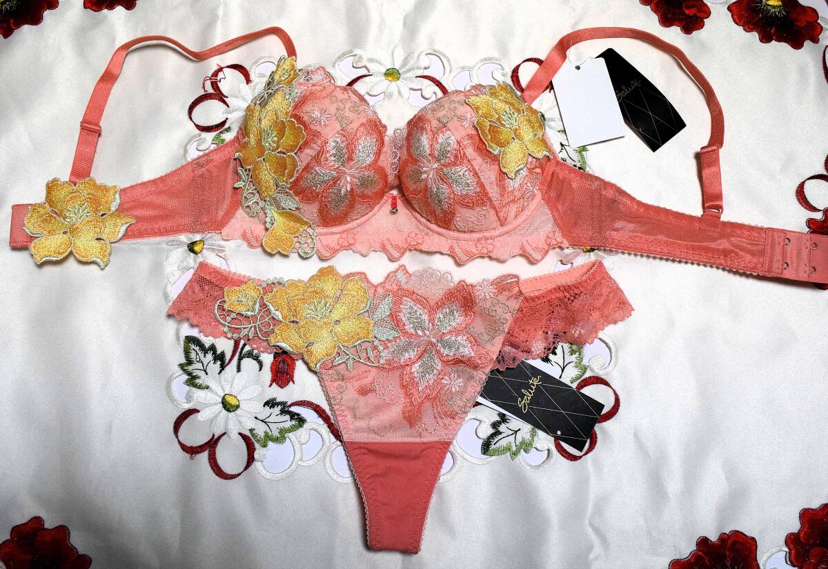 Yahoo!オークション - 新品・タグ付き ワコール サルート 86G・リボ...