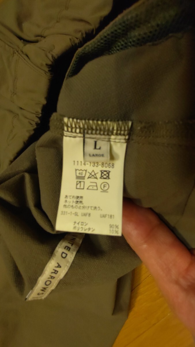 日本代購代標第一品牌【樂淘letao】－☆美品☆UNITED ARROWS ☆ユナイテッドアローズ☆カーキベージュストレッチハイブリッドスリムリラックスパンツ☆☆☆
