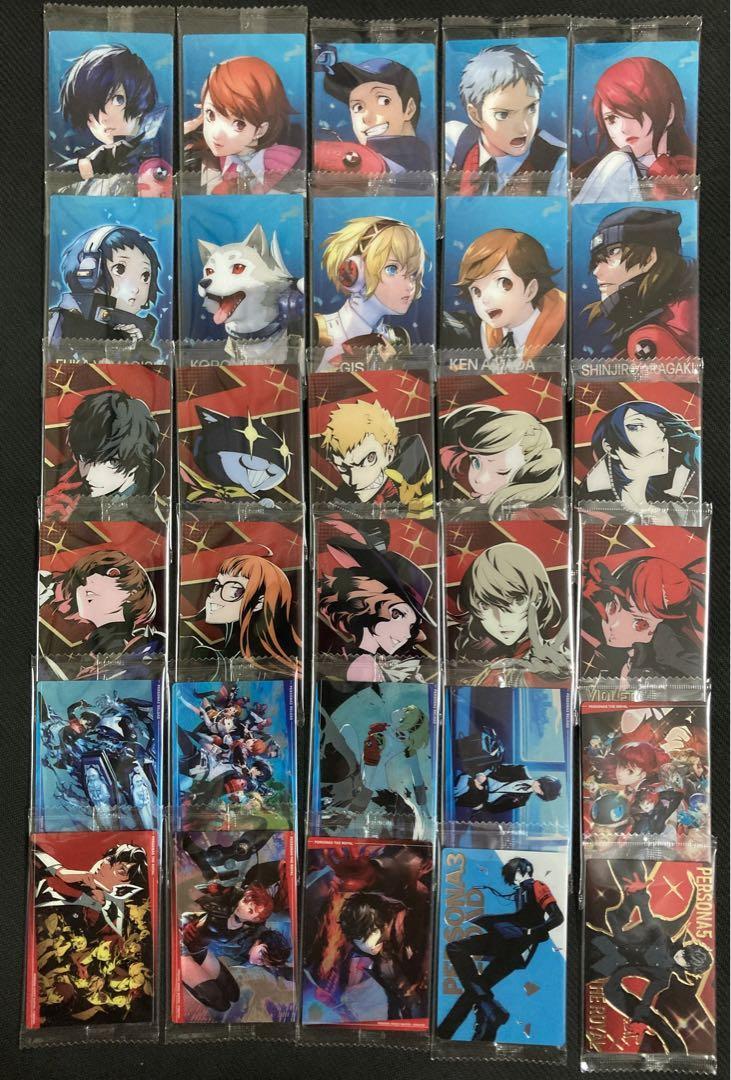 Yahoo!オークション - ペルソナシリーズ ウエハース ～P3R＆P5R～ 全30...