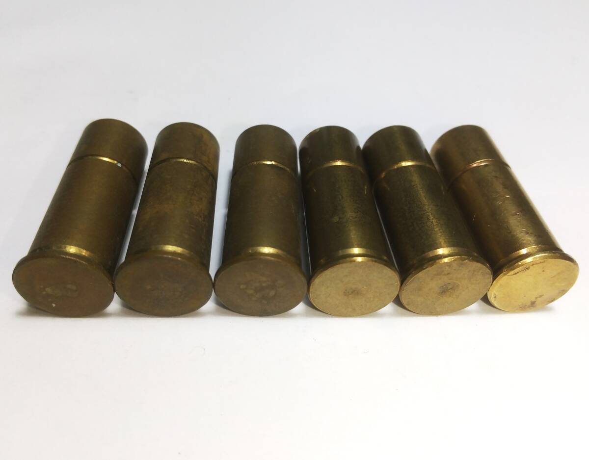 Yahoo!オークション - MGC SAA カートリッジ 6発 未発火5発 金属製モデ...