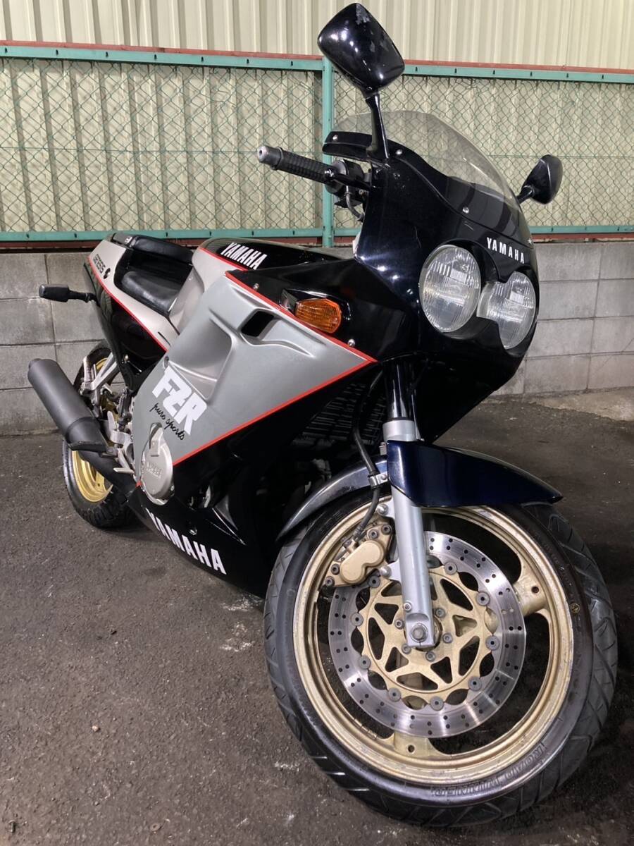 Yahoo!オークション - ヤマハ FZR250 2KR 20340㎞ エンジン実働 通勤・...